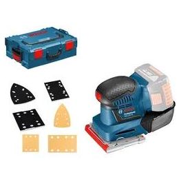 Bosch Akku-Schwingschleifer GSS 18V-10 Clic&Go Solo in L-Boxx - 06019D0202