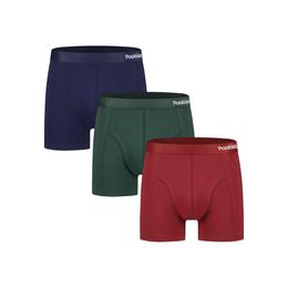 Pockies Boxershorts Herren Gr&ouml;&szlig;e M navy / gr&uuml;n / rot