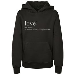 Mister Tee Sweatshirt 'Love Definition' Jungen Gr&ouml;&szlig;e 140/152 schwarz / wei&szlig;