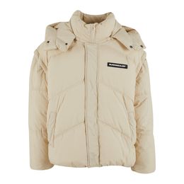 Mj Gonzales Winterjacke Herren Gr&ouml;&szlig;e XL beige / schwarz