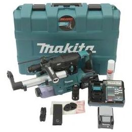 Makita HR009G Akku-Kombihammer 40V max. mit Schnellwechselfutter / 2x 4,0 Ah Akku + Schnellladeger&auml;t im Transportkoffer + Wave