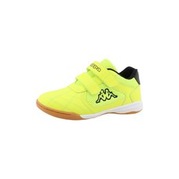 Kappa Sneaker 'Joy' Jungen Gr&ouml;&szlig;e 35 neongelb / schwarz