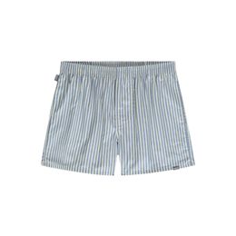 Pockies Boxershorts Herren Gr&ouml;&szlig;e M blau / wei&szlig;