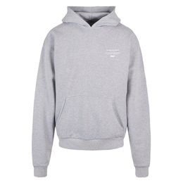 Mj Gonzales Sweatshirt 'Higher Than Heaven' Herren Gr&ouml;&szlig;e XL hellgrau / schwarz / wei&szlig;