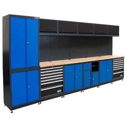 BGS-technic BGS Schrankwand-System Kompakt Holz 6 Module - 80130