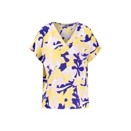 Fynch-Hatton Bluse Damen Gr&ouml;&szlig;e XXXL gelb / dunkellila / rosa / wei&szlig;