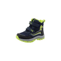Kappa Stiefel 'Erica' Jungen Gr&ouml;&szlig;e 26 navy / hellgr&uuml;n / wei&szlig;