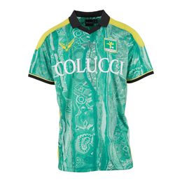 Colucci Shirt male size XL Light yellow / Mint / White
