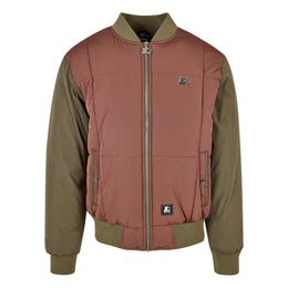 Starter Black Label Jacke Herren Gr&ouml;&szlig;e XXL rostbraun / oliv