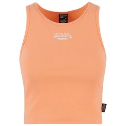 Von Dutch Originals Top 'Sydney' Damen Gr&ouml;&szlig;e L pfirsich / offwhite