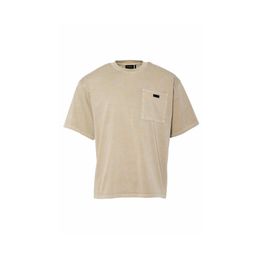 ER Elias Rumelis Elias Rumelis T-Shirt 'Jack' Herren Gr&ouml;&szlig;e S beige / wei&szlig;