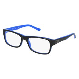 Ray-Ban RX5268 Brille Unisex | Fassung: Vollrand, Quadratisch, Schwarz Blau