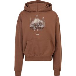 Lost Youth Sweatshirt Herren Gr&ouml;&szlig;e XS braun / schwarz / wei&szlig;