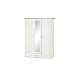 H&ouml;ffner Kleiderschrank Toran &brvbar; wei&szlig; &brvbar; Ma&szlig;e (cm): B: 148 H: 200,5 T: 61.5 &raquo; H&ouml;ffner