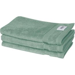 Sch&ouml;ner Wohnen Kollektion SCH&Ouml;NER WOHNEN Kollektion G&auml;stehandtuch 3er-Set &brvbar; gr&uuml;n &brvbar; Ma&szlig;e (cm): B: 30 H: 0,5 &raquo; H&ouml;ffner