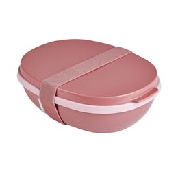 Mepal Lunchbox Duo "To Go" Ellipse ¦ rosa/pink ¦ Kunststoff ¦ Maße (cm): B: 17,5 H: 7,5 » Höffner