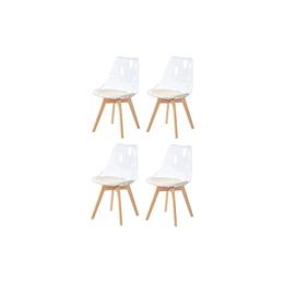 H&ouml;ffner Stuhl 4er-Set Carmen beige Ma&szlig;e (cm): B: 49 H: 84 &raquo; H&ouml;ffner