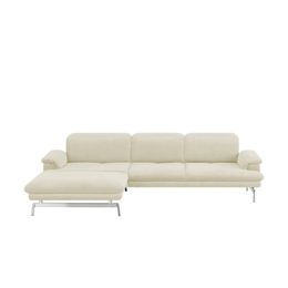 JOOP! Ecksofa Velours Studio 8153 creme Maße (cm): B: 295 H: 82 T: 197.0 » Höffner