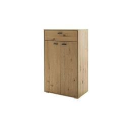 Schuhschrank Binz ¦ holzfarben ¦ Maße (cm): B: 63 H: 105 T: 38.0 » Höffner