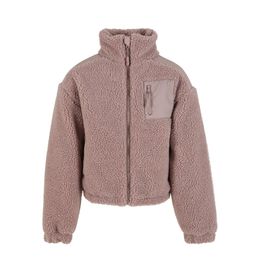 Urban Classics Fleecejacke M&auml;dchen Gr&ouml;&szlig;e 110/116 altrosa