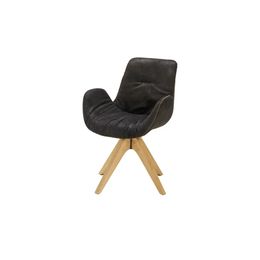 H&ouml;ffner Drehsessel Buffalo schwarz Ma&szlig;e (cm): B: 60 H: 84 T: 60.0 &raquo; H&ouml;ffner