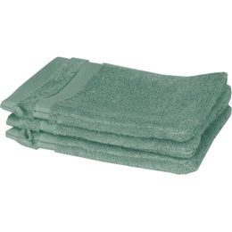 Sch&ouml;ner Wohnen Kollektion SCH&Ouml;NER WOHNEN Kollektion Waschhandschuh 3er-Set &brvbar; gr&uuml;n &brvbar; Ma&szlig;e (cm): B: 16 H: 0,5 &raquo; H&ouml;ffner