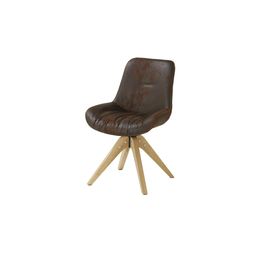 H&ouml;ffner Drehsessel Buffalo braun Ma&szlig;e (cm): B: 55 H: 84 T: 60.0 &raquo; H&ouml;ffner