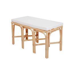 H&ouml;ffner Sitzbank &brvbar; holzfarben &brvbar; Ma&szlig;e (cm): B: 90 H: 46 &raquo; H&ouml;ffner