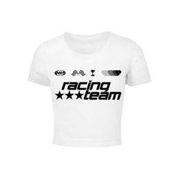 Miss Tee Shirt 'Number One Racing Team' Damen Gr&ouml;&szlig;e XL schwarz / wei&szlig;