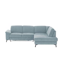 Höffner Ecksofa Coco blau Maße (cm): B: 283 H: 89 T: 210.0 » Höffner