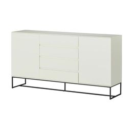 Höffner Sideboard Casano weiß Maße (cm): B: 165 H: 86 T: 40.0 » Höffner