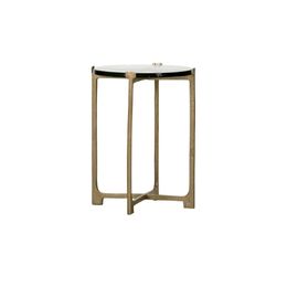 H&ouml;ffner Beistelltisch Plaza &brvbar; gold &brvbar; Ma&szlig;e (cm): H: 60 &Oslash;: 40 &raquo; H&ouml;ffner