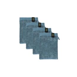 Sch&ouml;ner Wohnen Kollektion SCH&Ouml;NER WOHNEN Kollektion Waschhandschuh 4er-Set &brvbar; blau &brvbar; Ma&szlig;e (cm): B: 16 H: 1,3 &raquo; H&ouml;ffner