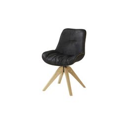 H&ouml;ffner Drehsessel Buffalo schwarz Ma&szlig;e (cm): B: 55 H: 84 T: 60.0 &raquo; H&ouml;ffner