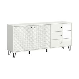 H&ouml;ffner Sideboard wei&szlig; Ma&szlig;e (cm): B: 169 H: 76 &raquo; H&ouml;ffner