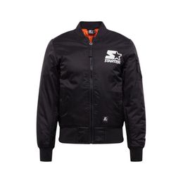 Starter Black Label Jacke Herren Gr&ouml;&szlig;e S schwarz / wei&szlig;