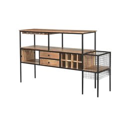 H&ouml;ffner Bartisch Larry &brvbar; holzfarben &brvbar; Ma&szlig;e (cm): B: 43 H: 105 &raquo; H&ouml;ffner