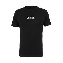 Mister Tee T-Shirt 'Cringe' Herren Gr&ouml;&szlig;e S schwarz / wei&szlig;