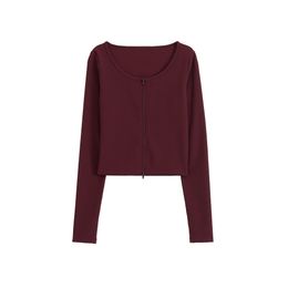 aim'n Aim'n Strickjacke Damen Gr&ouml;&szlig;e S bordeaux