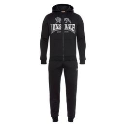 Lonsdale Jogginganzug Herren Gr&ouml;&szlig;e 4XL grau / schwarz / wei&szlig;