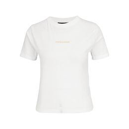 Pegador T-Shirt 'Yona' Damen Gr&ouml;&szlig;e XS beige / wei&szlig;