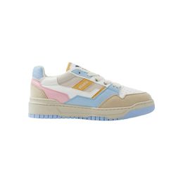 MoEa Sneaker 'Gen2 - Pastel Drop' Herren Gr&ouml;&szlig;e 36 beige / pastellblau / pastellpink / wei&szlig; Sommerschuhe