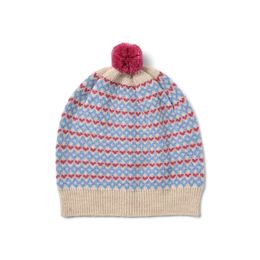 Wheat M&uuml;tze 'Doonia' M&auml;dchen Gr&ouml;&szlig;e 55 blau / rot / wei&szlig;