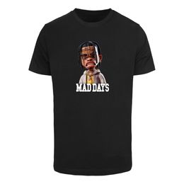 Mister Tee T-Shirt 'Mad Days' Herren Gr&ouml;&szlig;e M braun / grau / schwarz / wei&szlig;