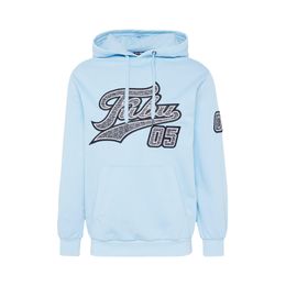 Fubu Sweatshirt Herren Gr&ouml;&szlig;e XXL hellblau / grau / schwarz
