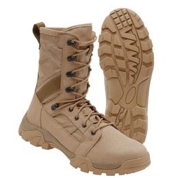 Brandit Lace-Up Boots 'Defense' male size 42 Chamois / Pueblo