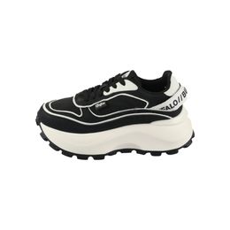 Buffalo Sneaker 'Manhatten One' Damen Gr&ouml;&szlig;e 39 schwarz / wei&szlig; Sommerschuhe