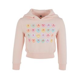 Mister Tee Sweatshirt 'Sweet Heart Candy' M&auml;dchen Gr&ouml;&szlig;e 146/152 t&uuml;rkis / gelb / pink