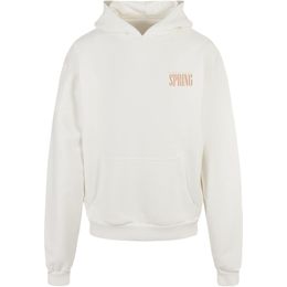 Merchcode Sweatshirt 'Tropical Spring' Herren Gr&ouml;&szlig;e L orange / offwhite