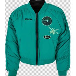 Karl Kani Jacke Damen Gr&ouml;&szlig;e XS jade / schwarz / wei&szlig;